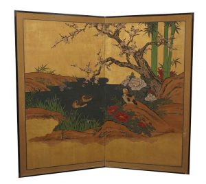 Meiji Japanese Screen | Sutter Antiques | Hudson, NY